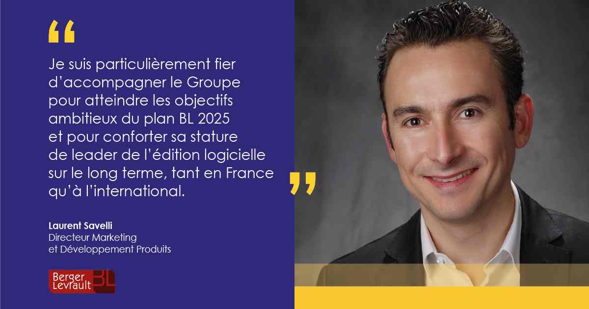Laurent Savelli nommé Directeur Marketing et Développement Produits ...